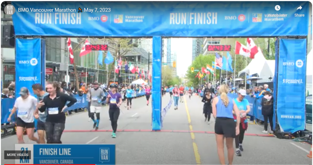 BMO Vancouver Half Marathon 2023 Recap - Yana Hempler